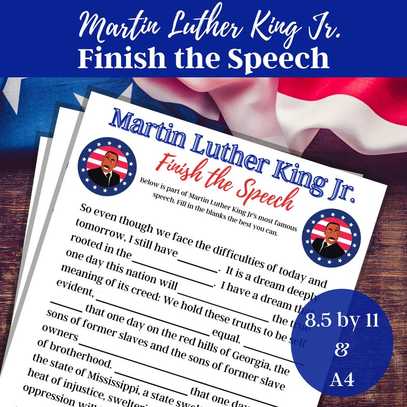 Martin Luther King - Etsy