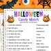 Halloween Candy Match Game, Game for Kids, Game for Adults, Virtual ...