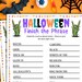 Halloween Finish the Phrase, Game for Kids, Game for Adults, Virtual ...