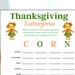 Thanksgiving Scattergories, Printable Game, Thanksgiving Activity for ...