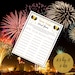 New Years Eve Word Game, Printable NYE Game, Activity for Families, New ...