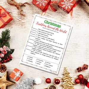Christmas Trivia, Christmas Game, Christmas Traditions Around the World ...