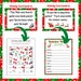 Christmas Elf Activity Kit, Rhyming Notes & Games (PDF) - Etsy