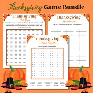 Thanksgiving Games Bundle, Thanksgiving Activities, Riddle-me-this ...