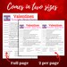 Valentine's Day Game Movie Quotes, Printable Family Game, Virtual Party ...