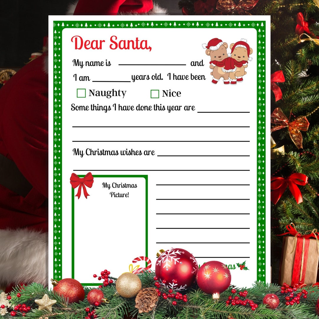 Letter to Santa, Christmas Wish List, Christmas Memory's, Christmas ...
