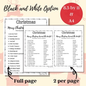 Christmas Trivia, Christmas Game, Merry Christmas Around the World ...