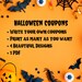 Halloween Coupons, Gift Certificate, Reward Coupons for Kids, 4 ...