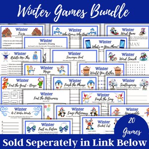 Winter Who Knows Who Best, Game for Adults, Winter Game, Holiday Party ...