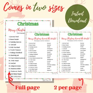 Christmas Trivia, Christmas Game, Merry Christmas Around the World ...