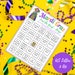 Mardi Gras Find the Guest Bingo, Family Game, Mardi Gras Activity for ...