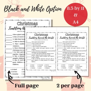 Christmas Trivia, Christmas Game, Christmas Traditions Around the World ...