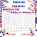Memorial Day Game Bundle, Printable Family Games, Virtual Party Games ...