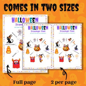 Halloween Scavenger Hunt, Game for Kids, Game for Adults, Virtual Game ...