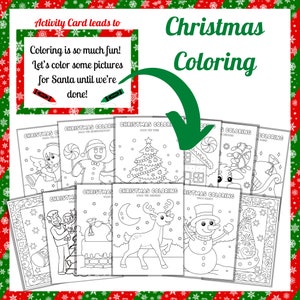 Christmas Elf Activity Kit, Rhyming Notes & Games (PDF) - Etsy