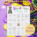 Mardi Gras Find the Guest Bingo, Family Game, Mardi Gras Activity for ...