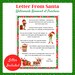 Outdoor Christmas Treasure Hunt, Letter From Santa (instant Download ...