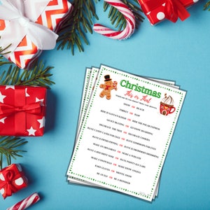 Christmas This or That Game, Printable Family Game, Activity for Kids ...