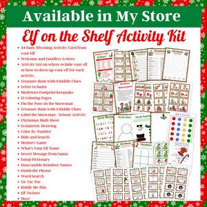 What's Your Elf Name, Christmas Game, Christmas Activity for Everyone ...