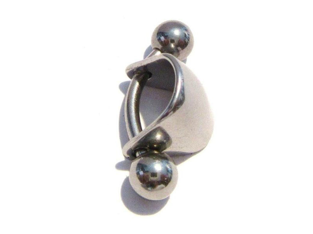 Clitoral Clitorial Clit Hood Bar VCH Vertical Curved Cuff HCH ...