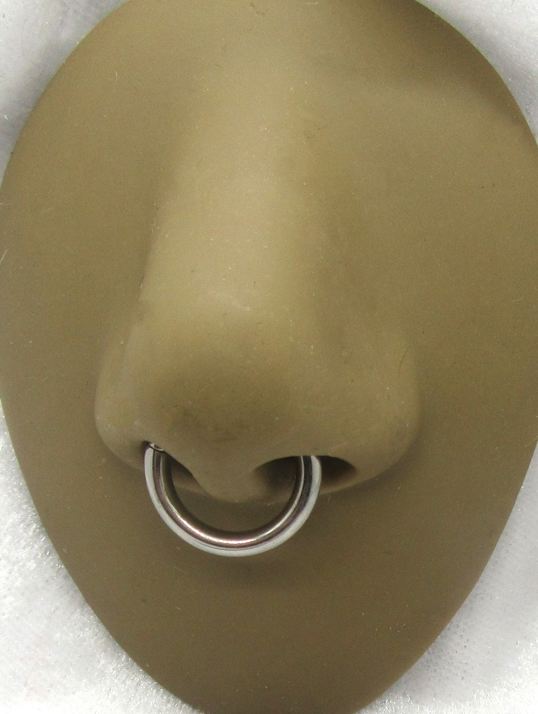 10G Septum Hoop Ring Septum Nose Jewelry 10 Gauge Nose Ring - Etsy