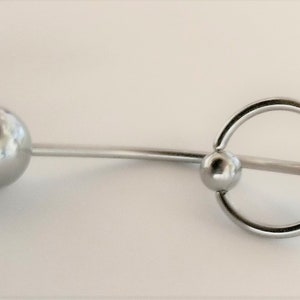 Male Genital Door Knocker Reverse Prince Albert PA Jewelry 14 - Etsy