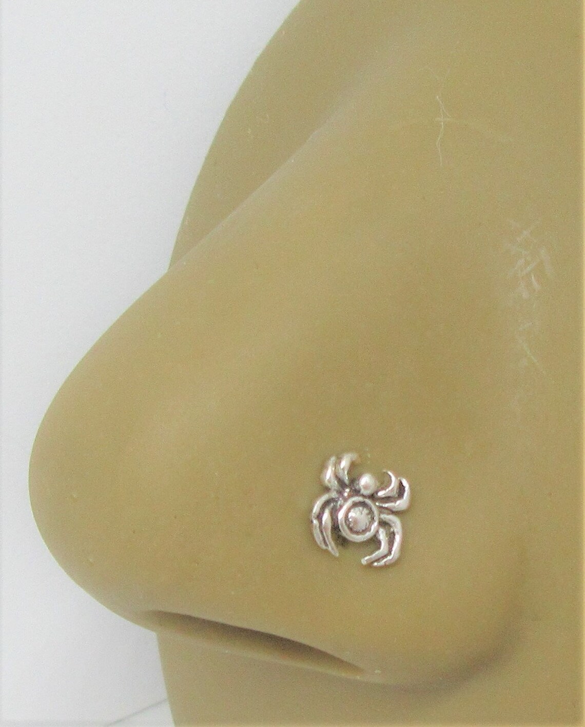 Spider Nose Stud L Shape Bent Post Jewelry 20 Gauge 20G Nose - Etsy