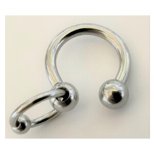 2G 4G 6G 8G 10G Male Genital Horseshoe Doorknocker Jewelry PA Frenum ...