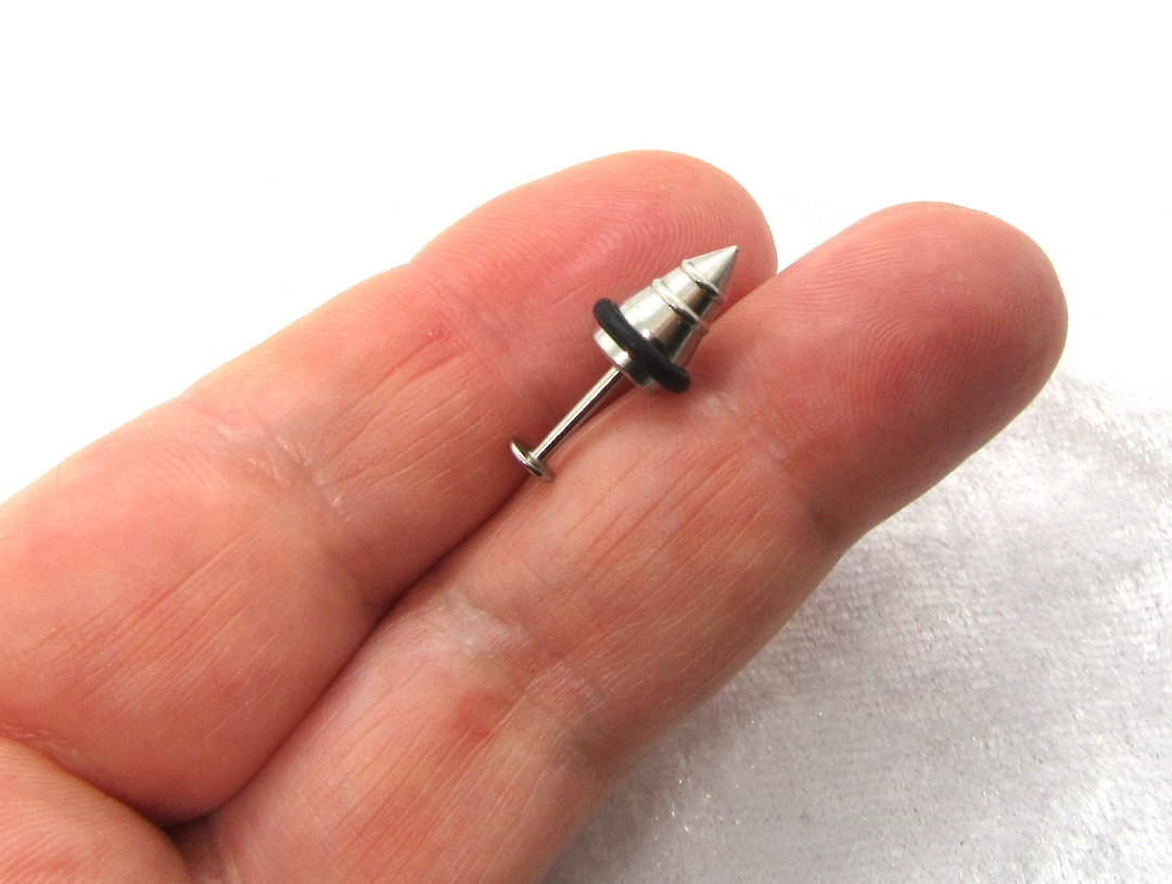 16G Thick Long Spike Lip Ring Cartilage Stud Medusa Stud Helix Studs ...