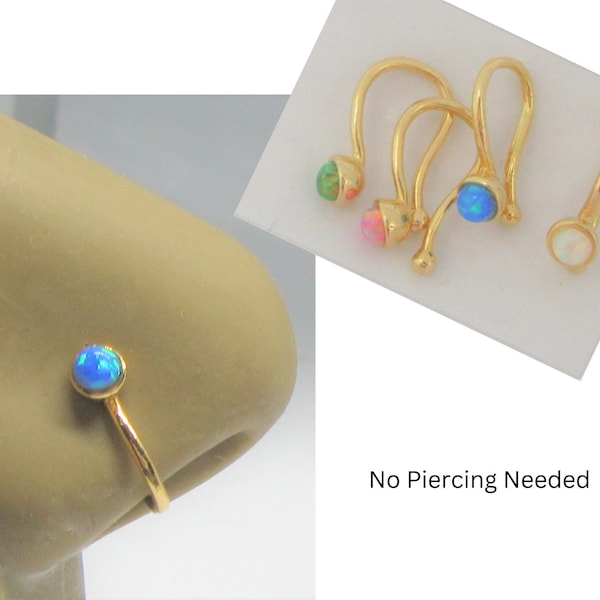 Fake Nose Stud - Etsy