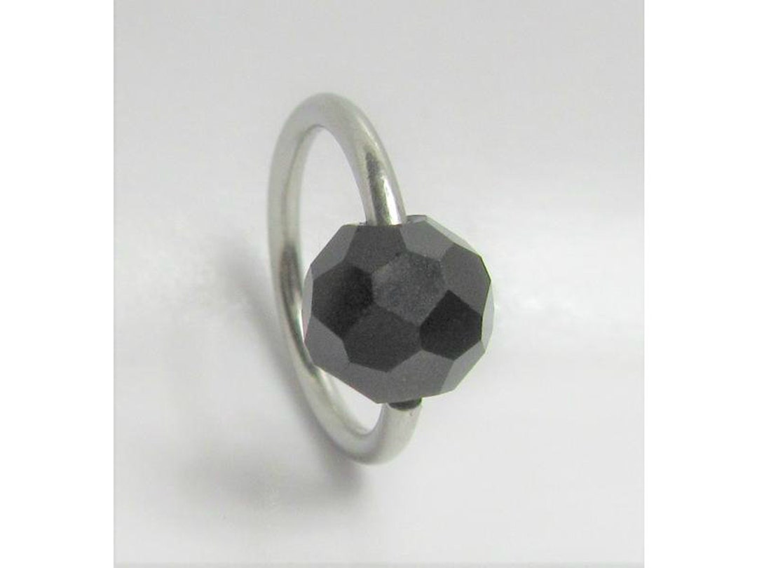 Clitoral Clitorial Clit Hood Bar VCH Vertical Stainless Steel Black ...