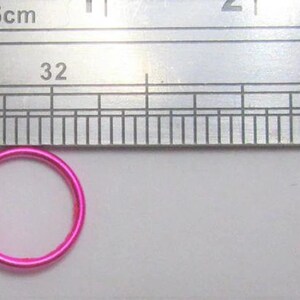 22G Small Nose Hoop Titanium Coated Nose Ring Nose Stud Nose - Etsy
