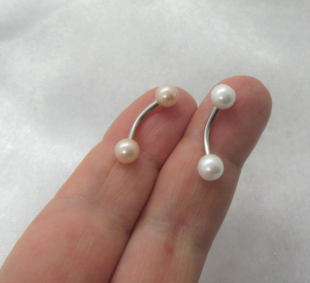 14G Clitoral Clitorial Clit Hood Bar VCH Bar Vertical Stainless Steel ...