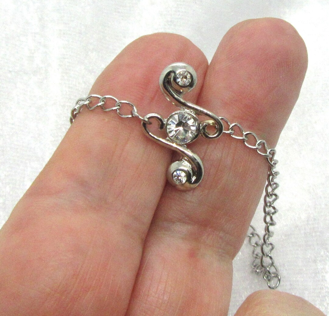 Male Genital Glans Jewelry Chain Hoop Cz Crystal Jewelry Hafada Frenum