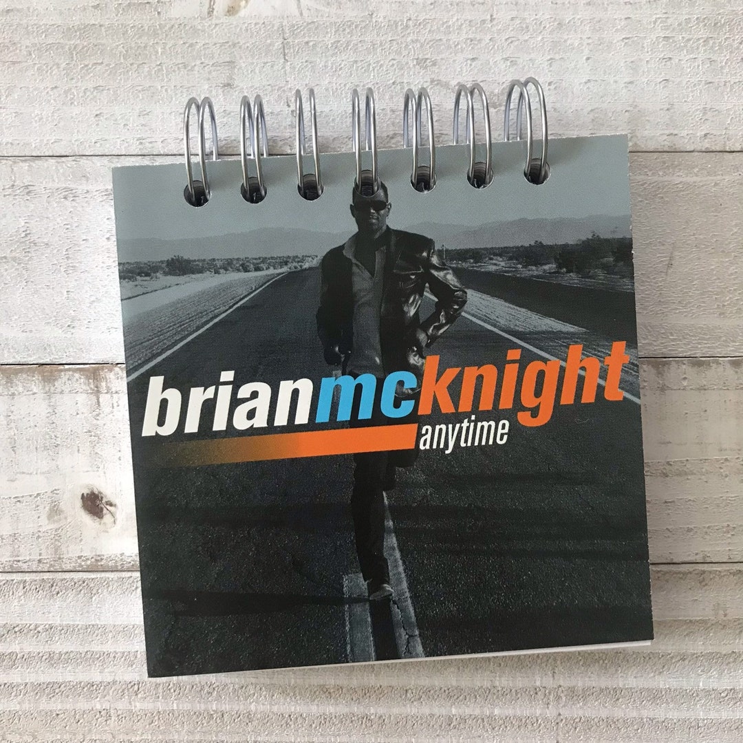 Brian Mcknight CD Notebook | 90s R&B Music | | CD Cover | Small Notepad ...