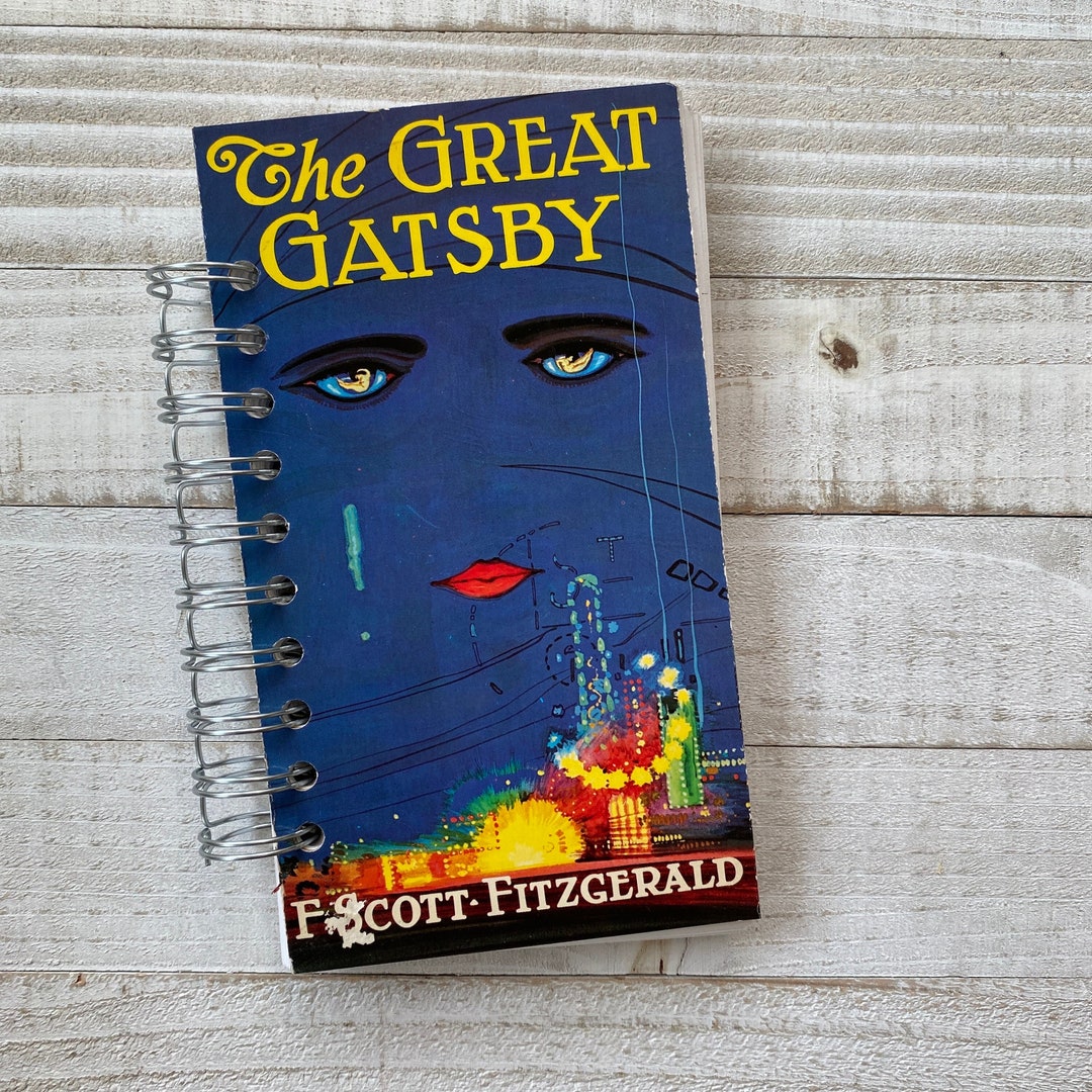 The Great Gatsby Notebook Favorite Book Gift F. Scott - Etsy