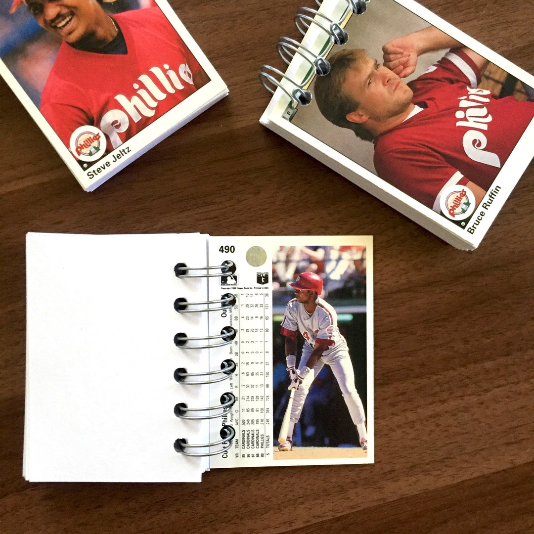Phillies Mini Notebooks | Baseball Team | Favorite Sports Team Gift ...