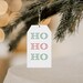 Printable Gift Tags HO HO HO Instant Download Christmas Gift Tags Wine ...