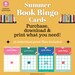 Summer Reading Bingo Cards | Instant Download Book Bingo | Printable ...