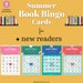 Summer Reading Bingo Cards | Instant Download Book Bingo | Printable ...