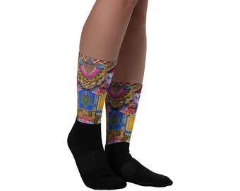 Decorated socks | Etsy