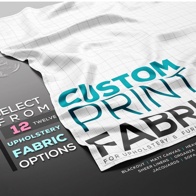 Custom Fabric Print - Etsy