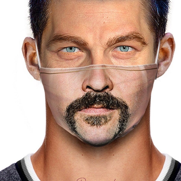 Realistic Face Mask - Etsy