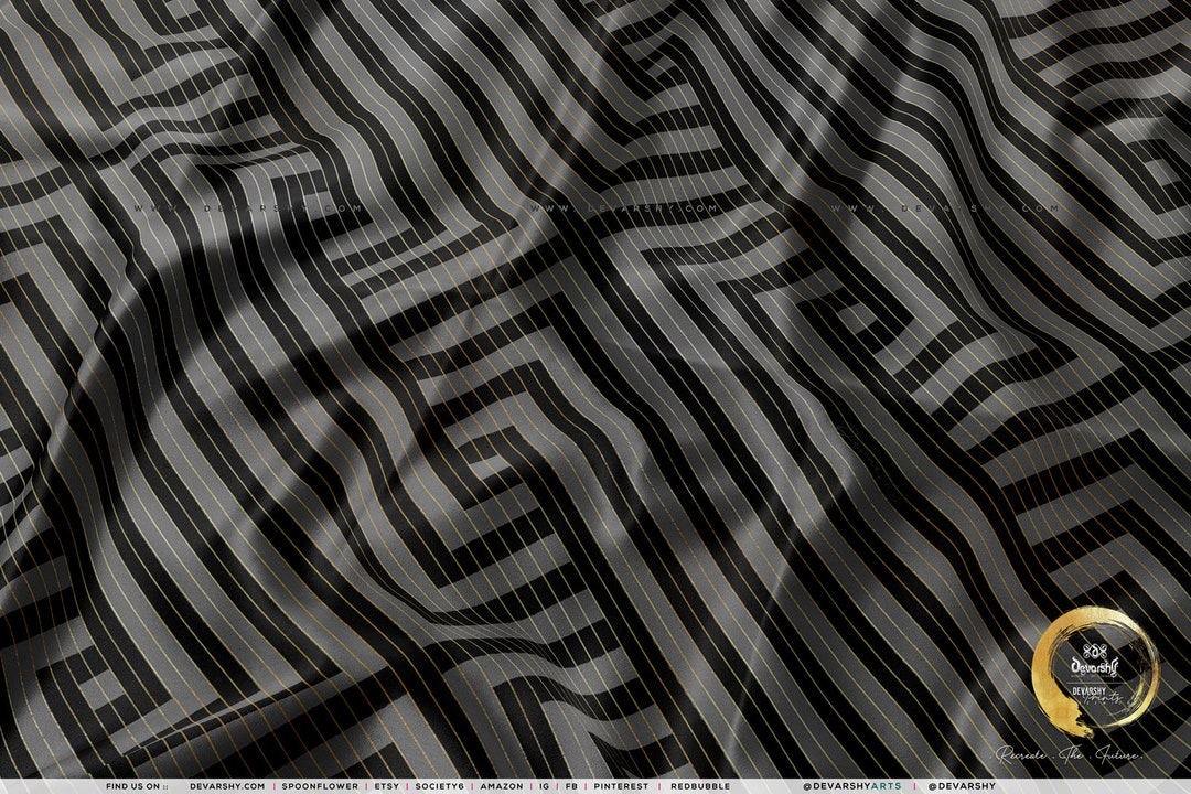 DIAGONAL Stripe Upholstery Fabric 3meters | 4 Colors | 13 Fabric ...