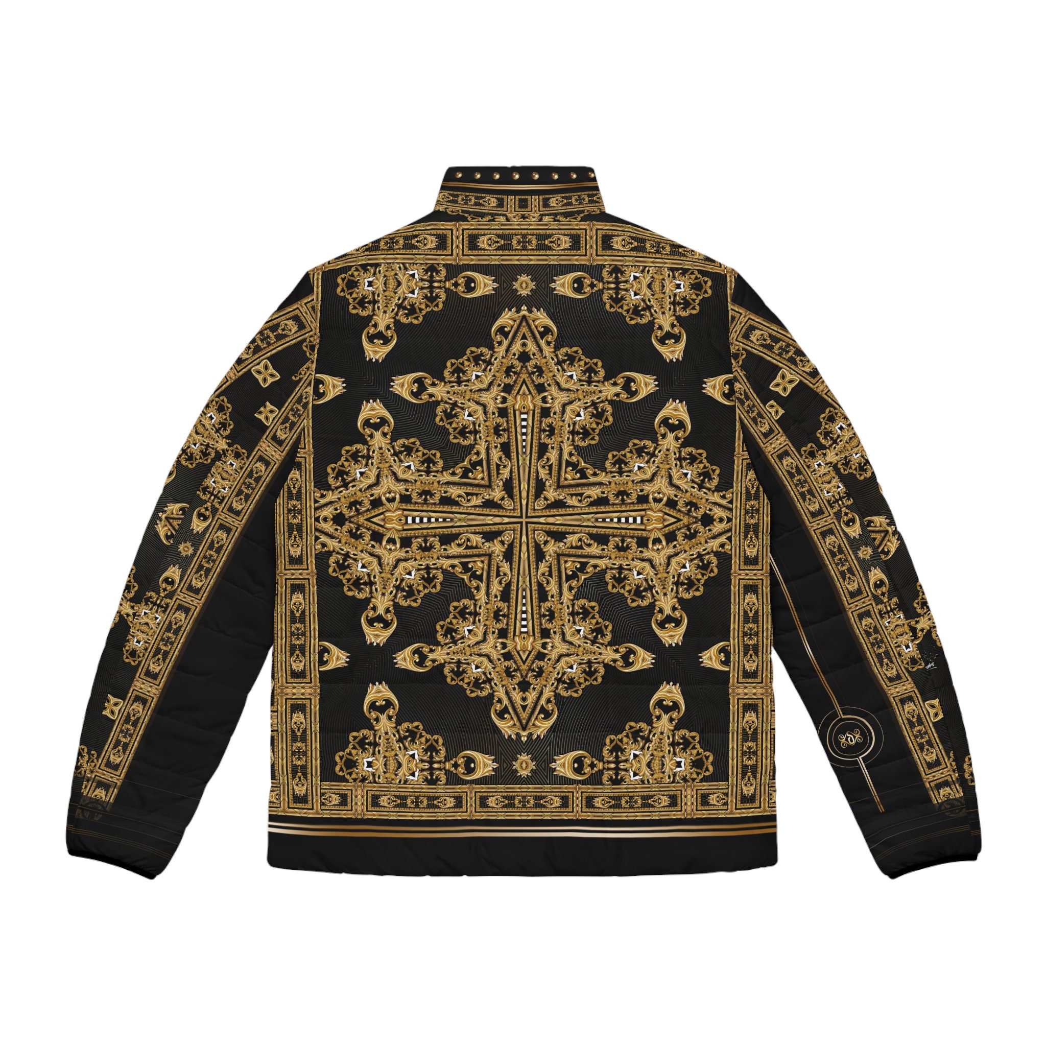 Russian Baroque Puffer Jacket, Unisex Jacket, Best Gift Winter Jacket ...