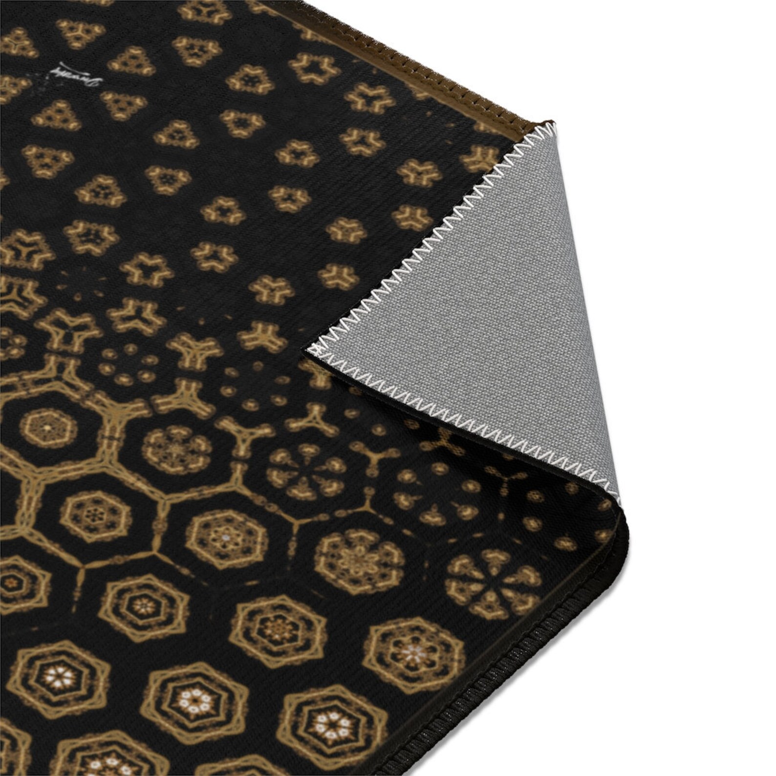 TRIPPY Alchemy Pattern Area Rug Chenille Rugs in 3 Sizes - Etsy