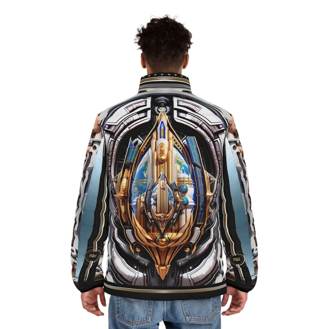 Astronaut Puffer Jacket Unisex Winter Jacket Best Winter Gift Space ...