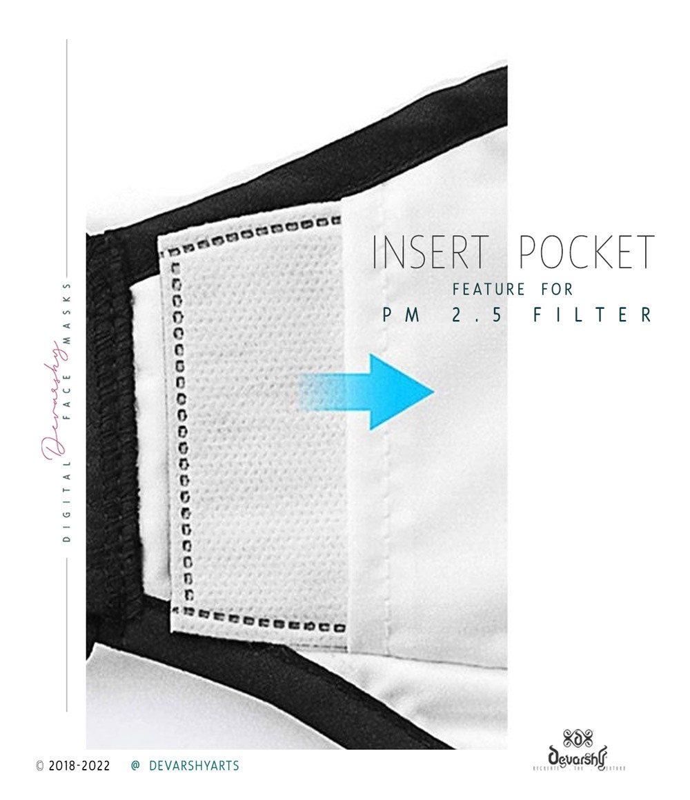 Caucasian Male Realistic Face Mask With Filter and Nose Wires | Etsy