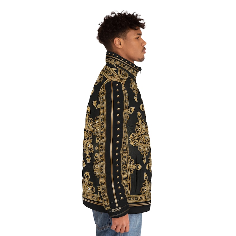 Russian Baroque Puffer Jacket, Unisex Jacket, Best Gift Winter Jacket ...