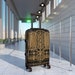 Baroque Gold Suitcase Luxury Travel Luggage Decorative Carry-on ...